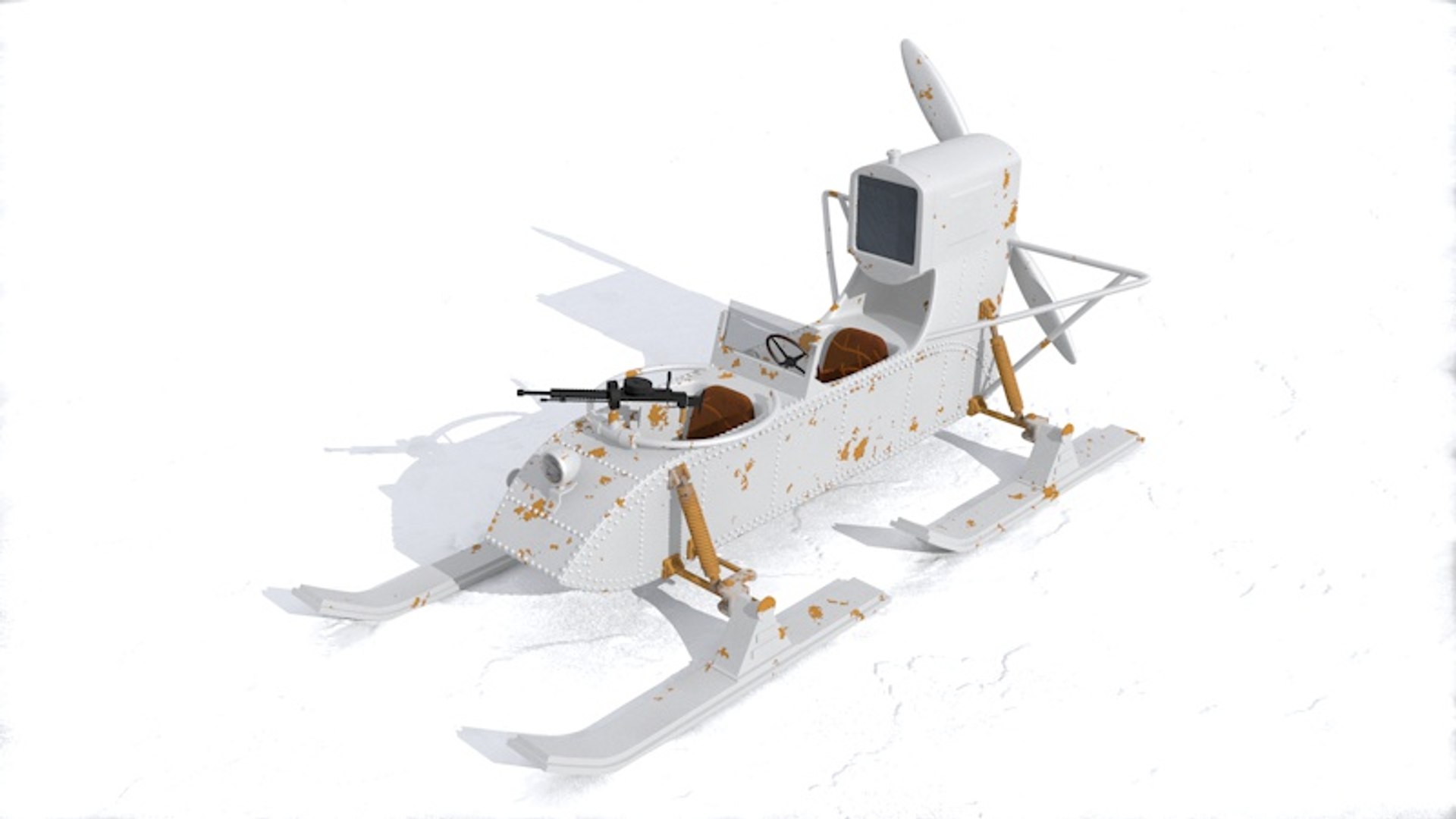 3d Model Sled