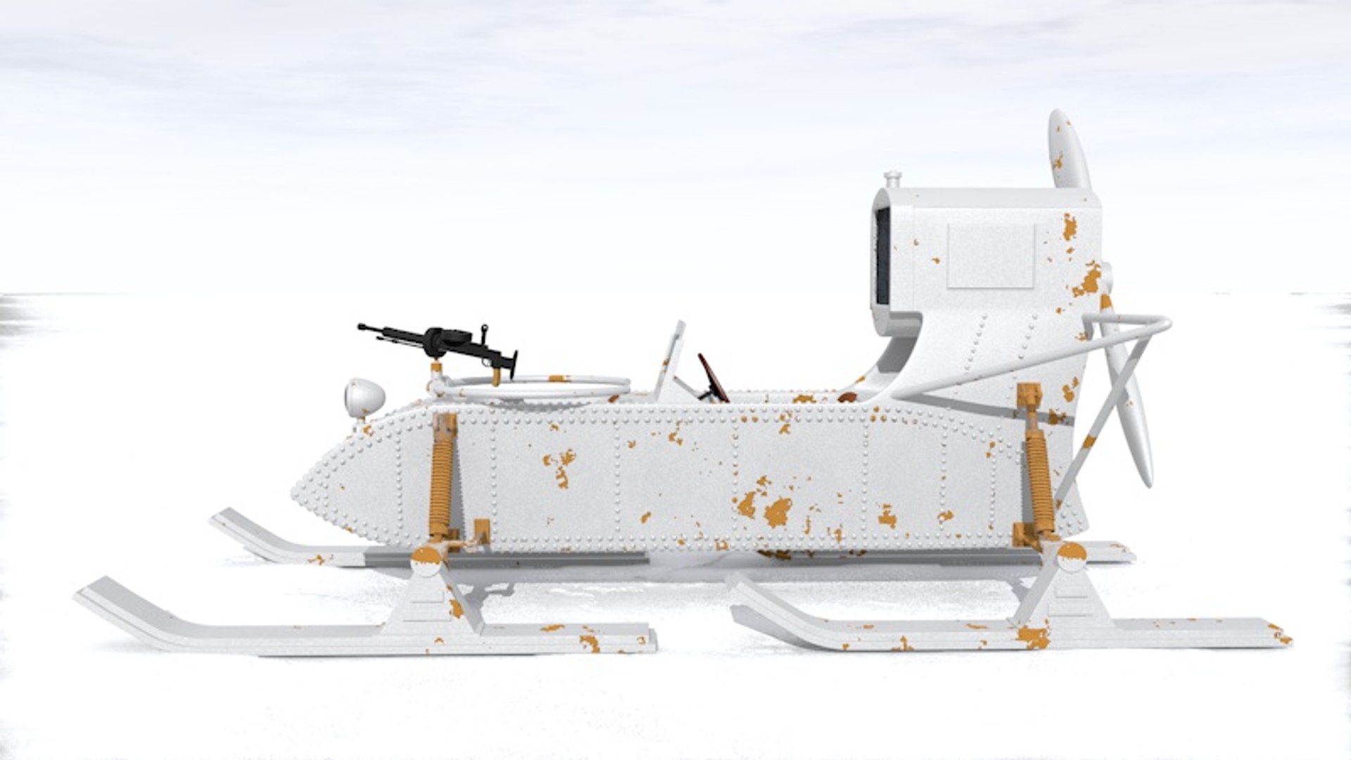 3d Model Sled