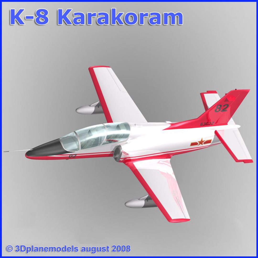 Training Jet K-8 Karakorum 3d 3ds