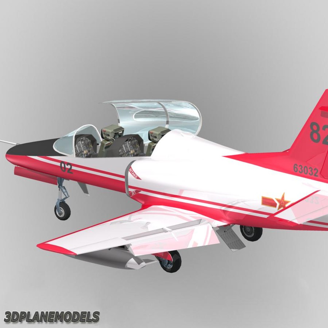 Training Jet K-8 Karakorum 3d 3ds