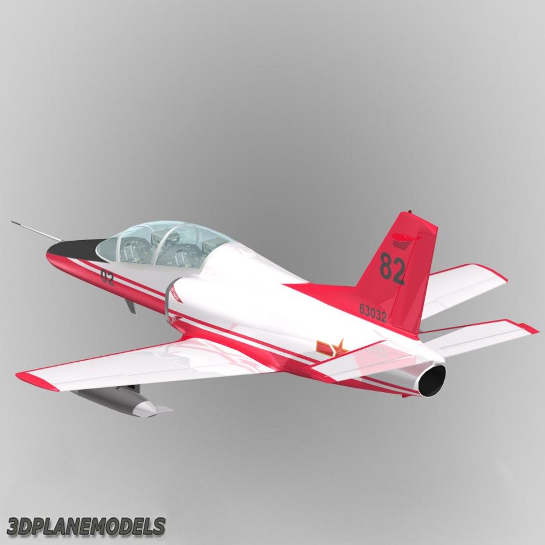 Training Jet K-8 Karakorum 3d 3ds