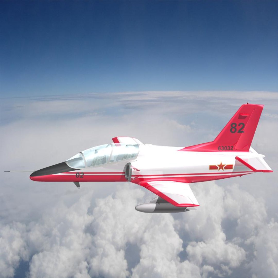 Training Jet K-8 Karakorum 3d 3ds