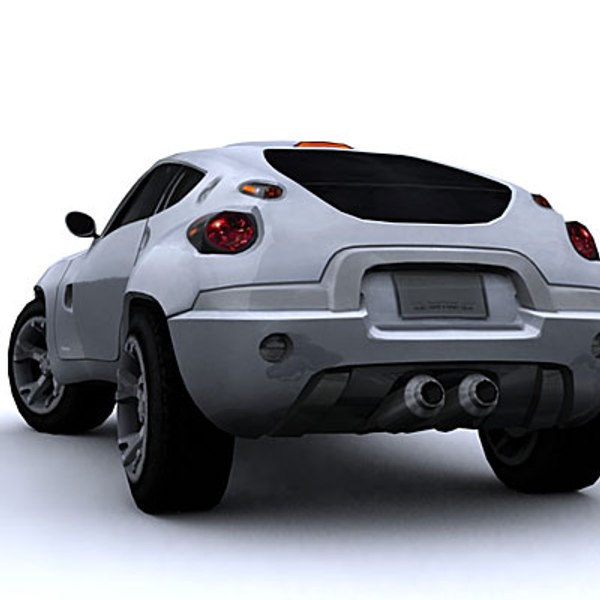 toyota rsc concept car 3d model