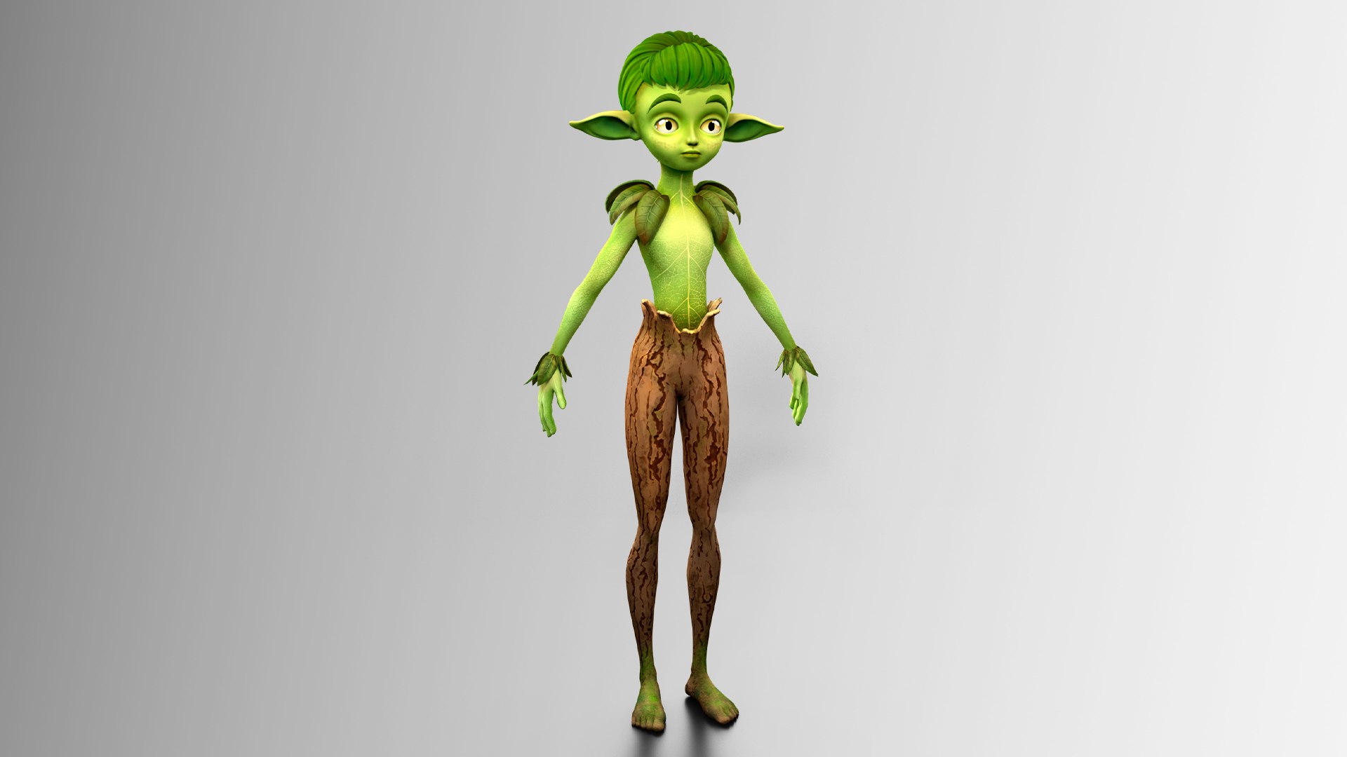 3D Elf - Young Guardian Of The Forest - TurboSquid 2184738