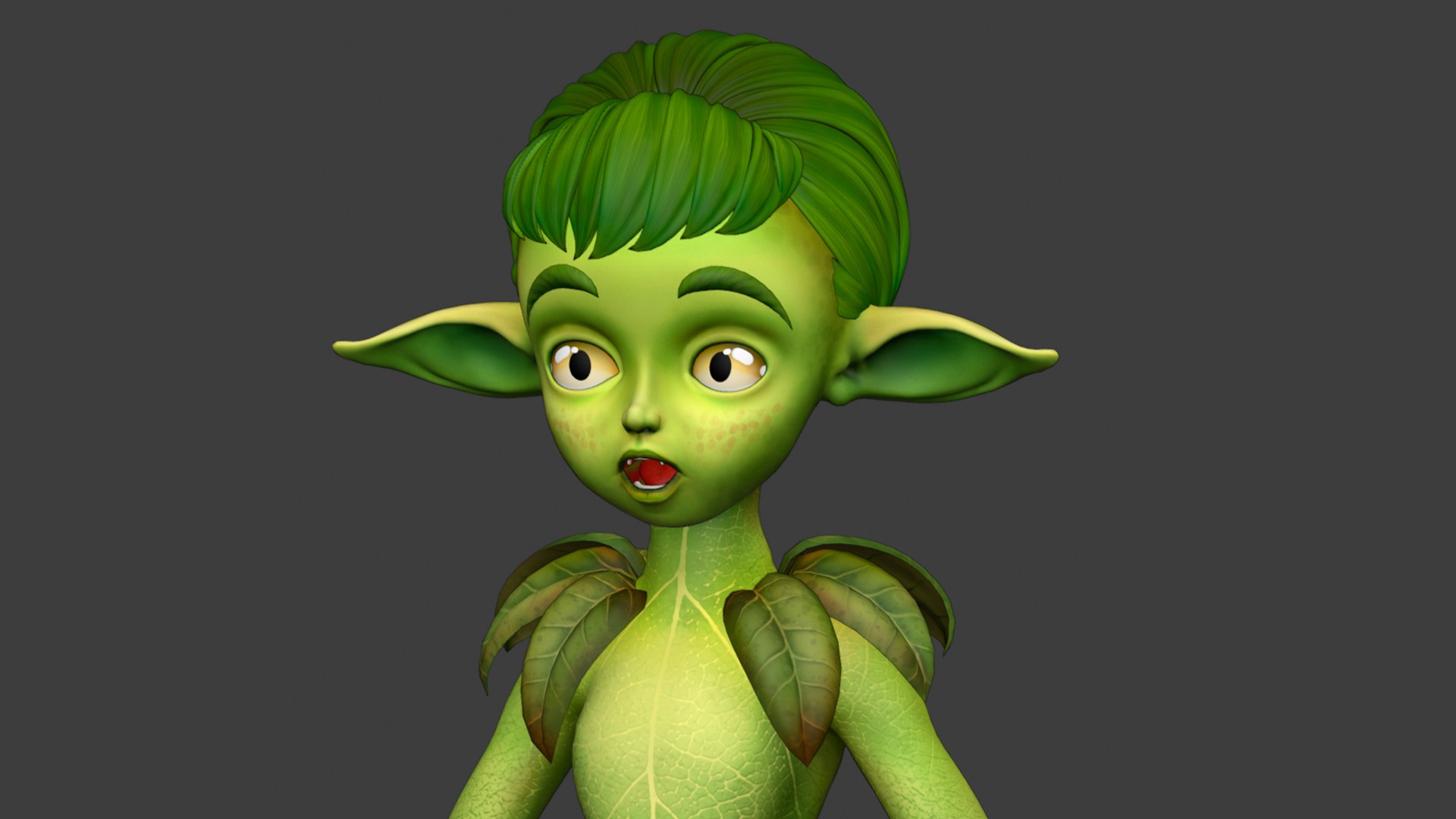 3D Elf - Young Guardian Of The Forest - TurboSquid 2184738