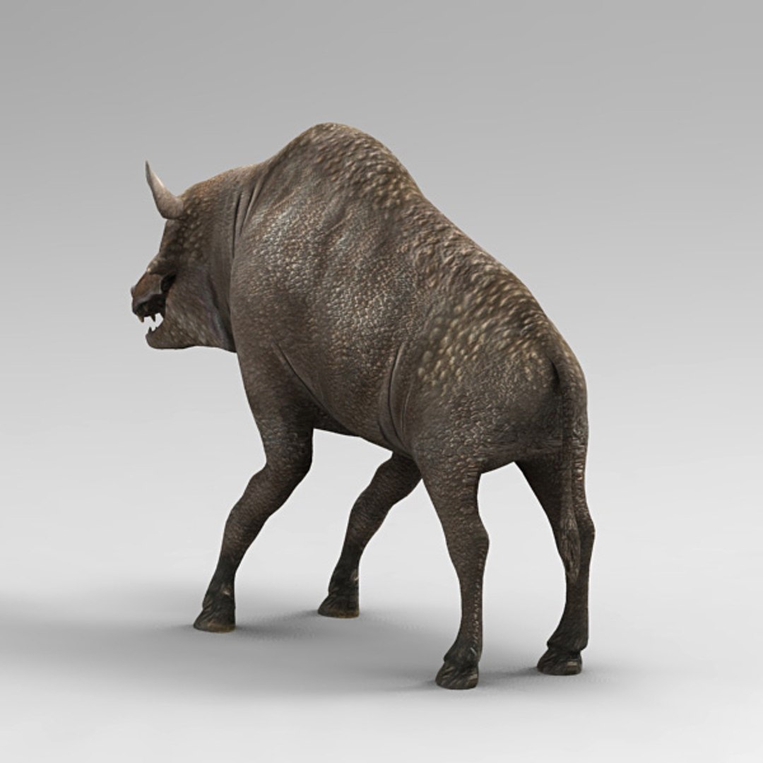 Entelodont Pigs 3d Model