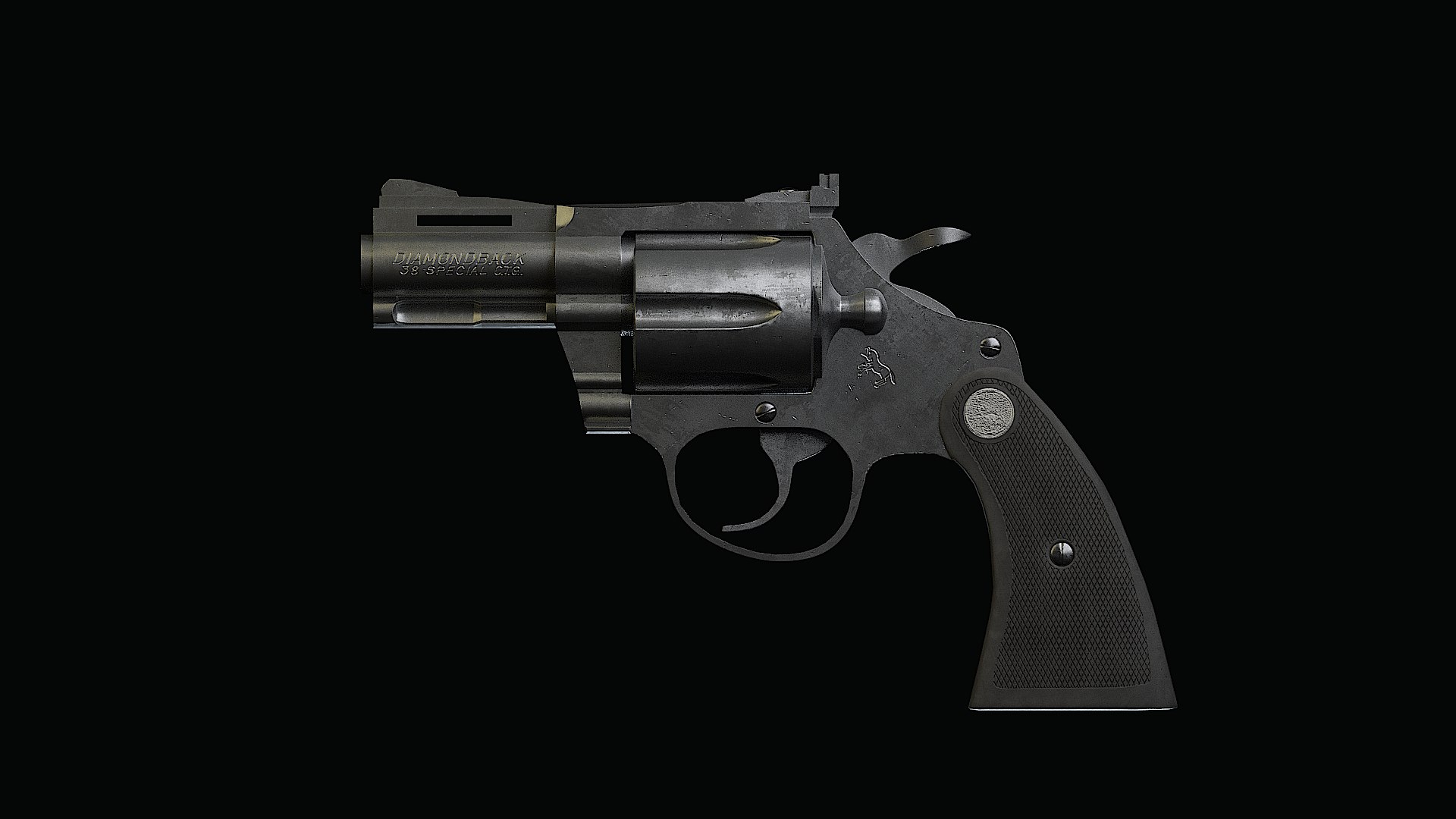 3D Old Coltdiamondback - TurboSquid 1459905