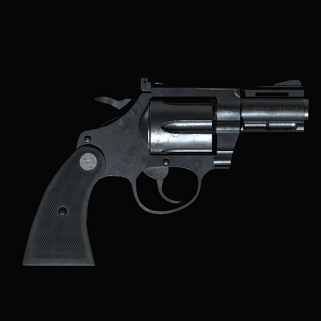 3D Old Coltdiamondback - TurboSquid 1459905