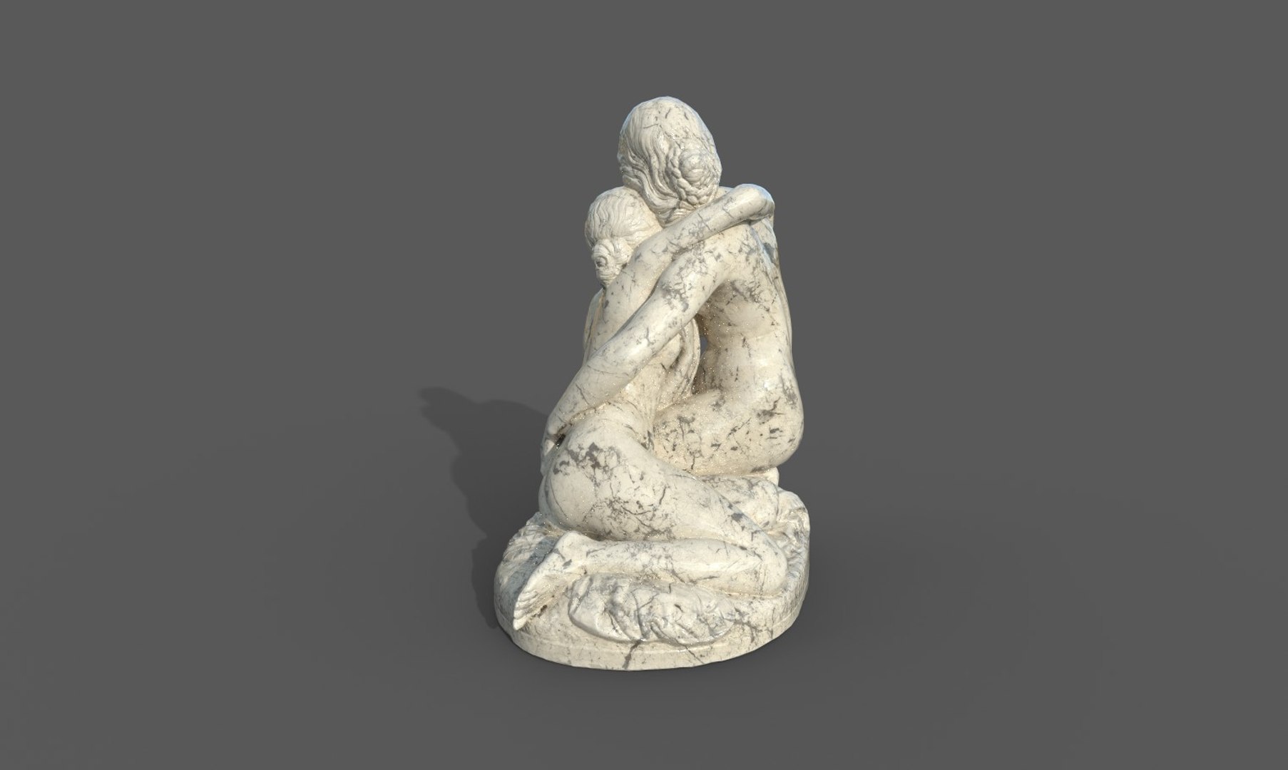 3D Bathing Women Statue - TurboSquid 1825431