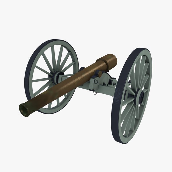 Parrott 10lb Rifle (남북 전쟁 대포) 3D 모델 - TurboSquid 648791