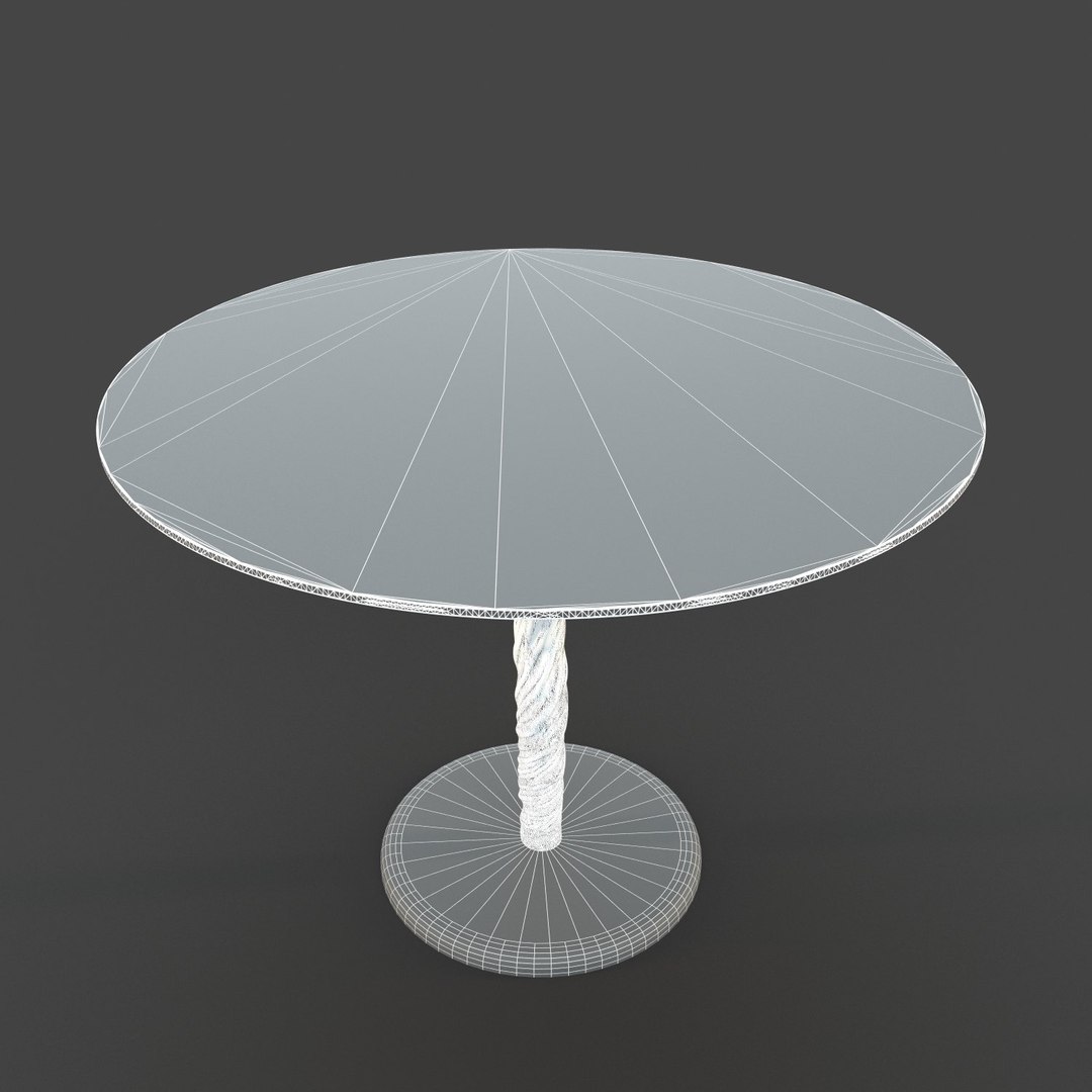 Exclusive Coffee Table Water 3D Model - TurboSquid 1167732