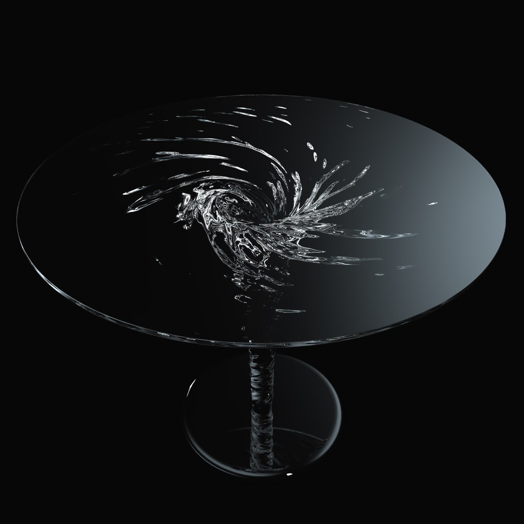 Exclusive Coffee Table Water 3D Model - TurboSquid 1167732
