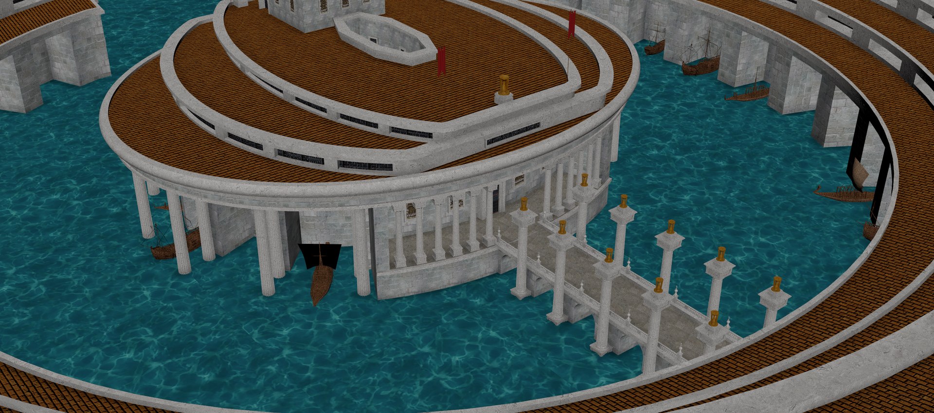 Carthage Port Structure 3D Model - TurboSquid 2380537