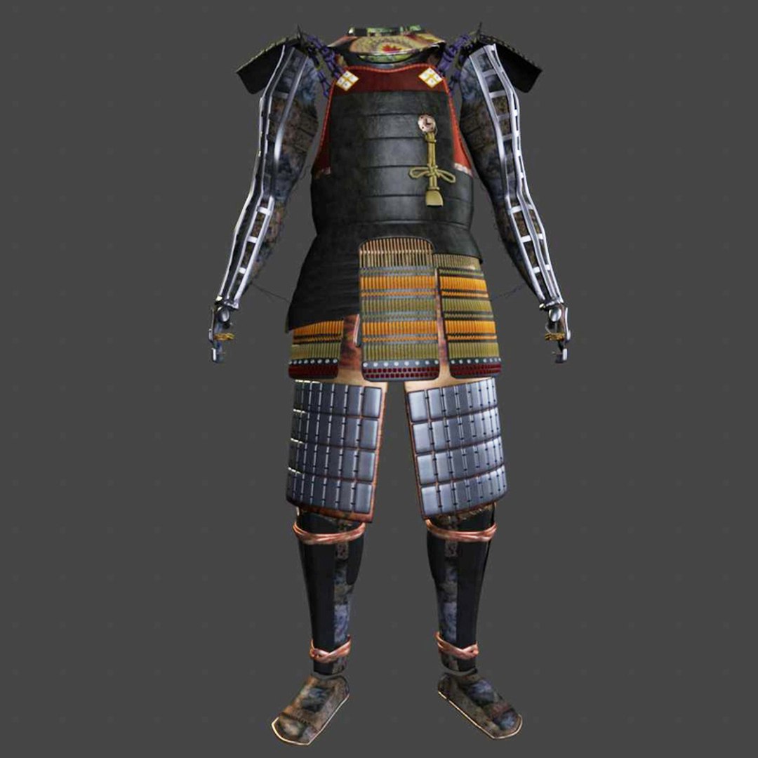 3d Ornate Samurai Armor