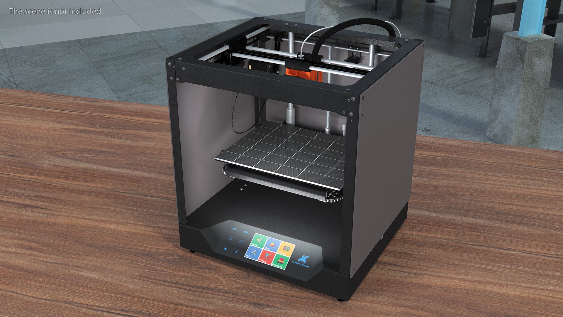 3d Printer Rigged 3D Model - TurboSquid 2080848