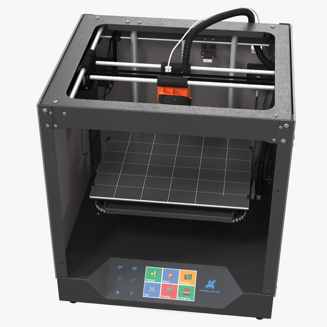 3d Printer Rigged 3D model - TurboSquid 2080848