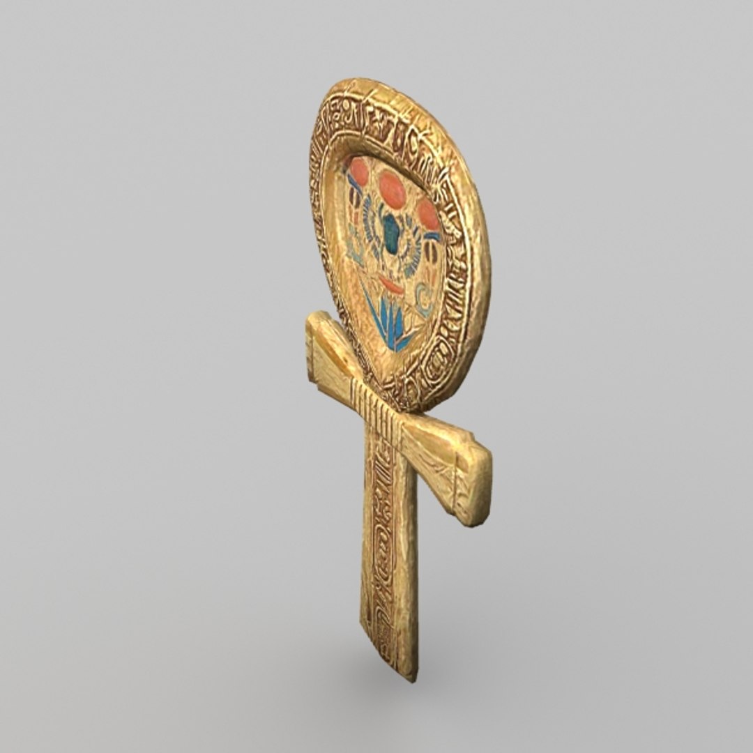 3d Model Of Ankh