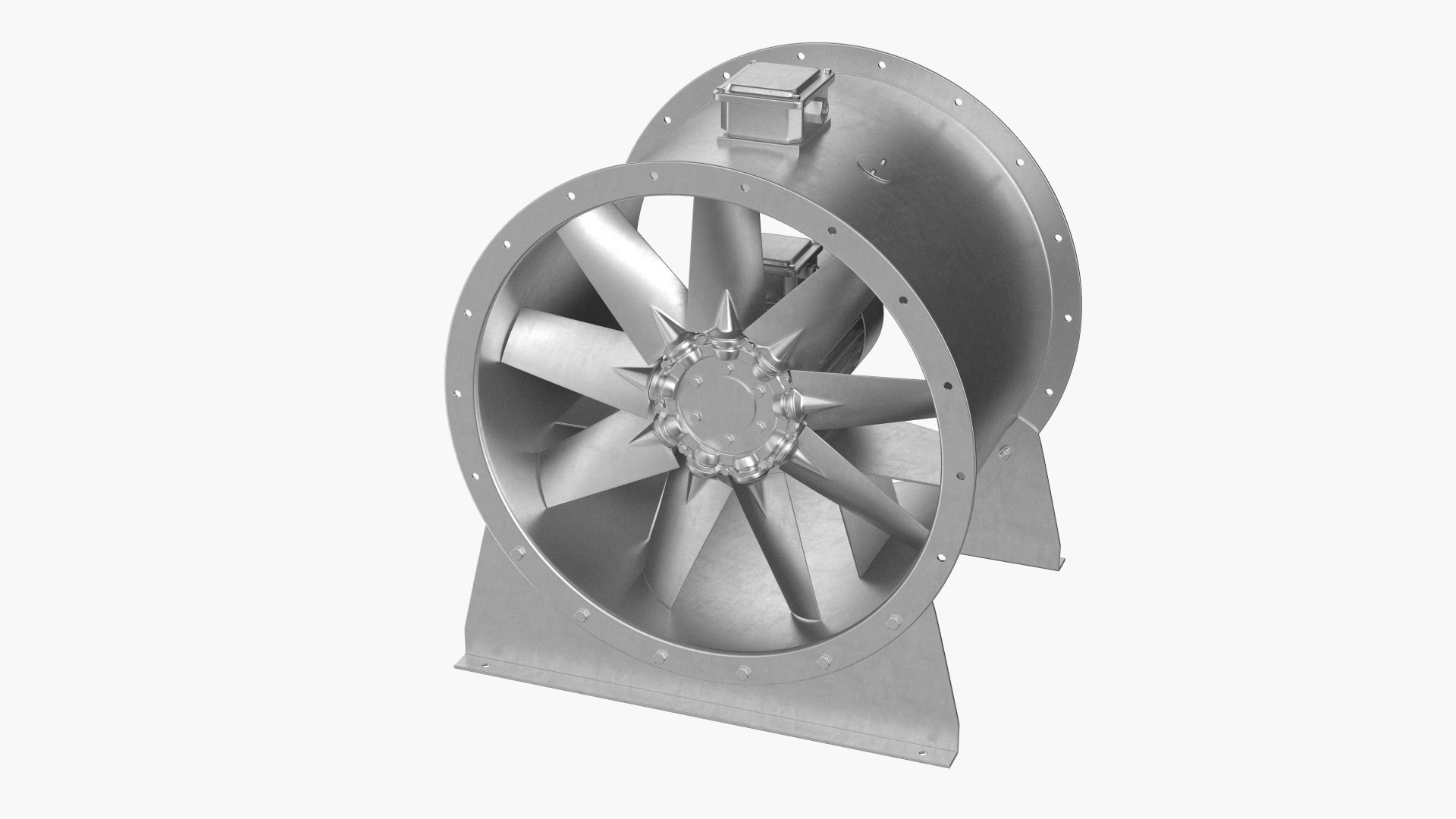 3D Model Axial Fan V1 - TurboSquid 2269505