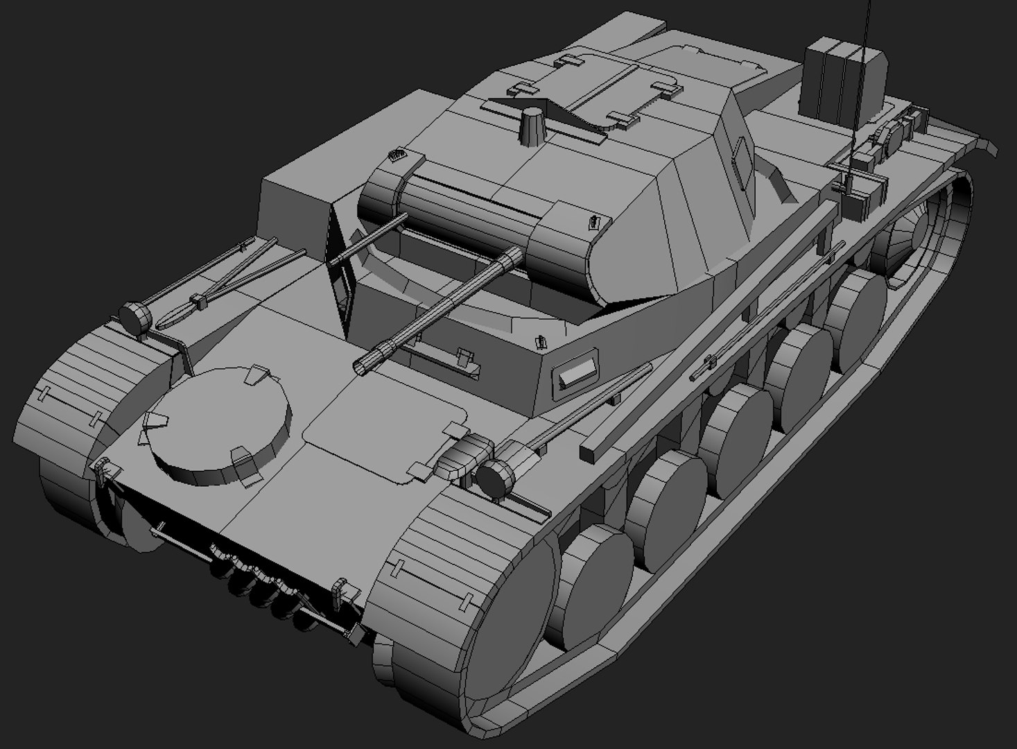3ds max panzer 2
