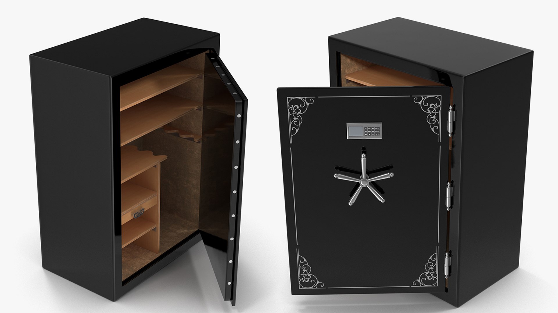 3D Model Safes Collection 3 - TurboSquid 1930821