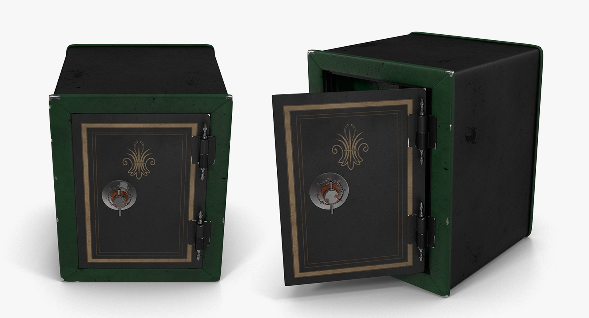 3D Model Safes Collection 3 - TurboSquid 1930821