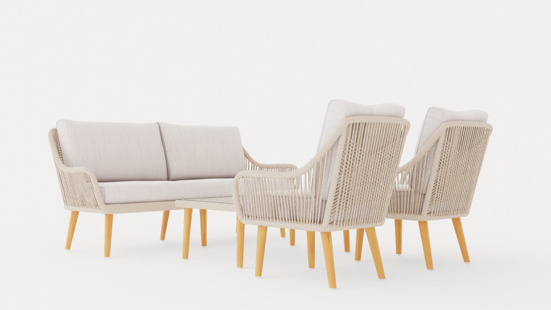 3D Fargo Sofa Set Model - TurboSquid 2240887