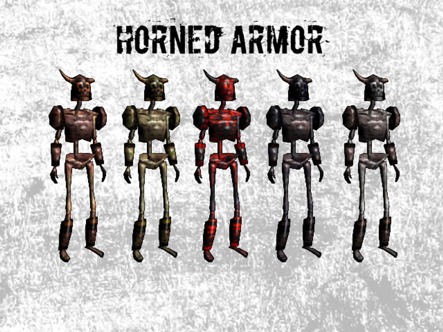 3d Skeleton Armor