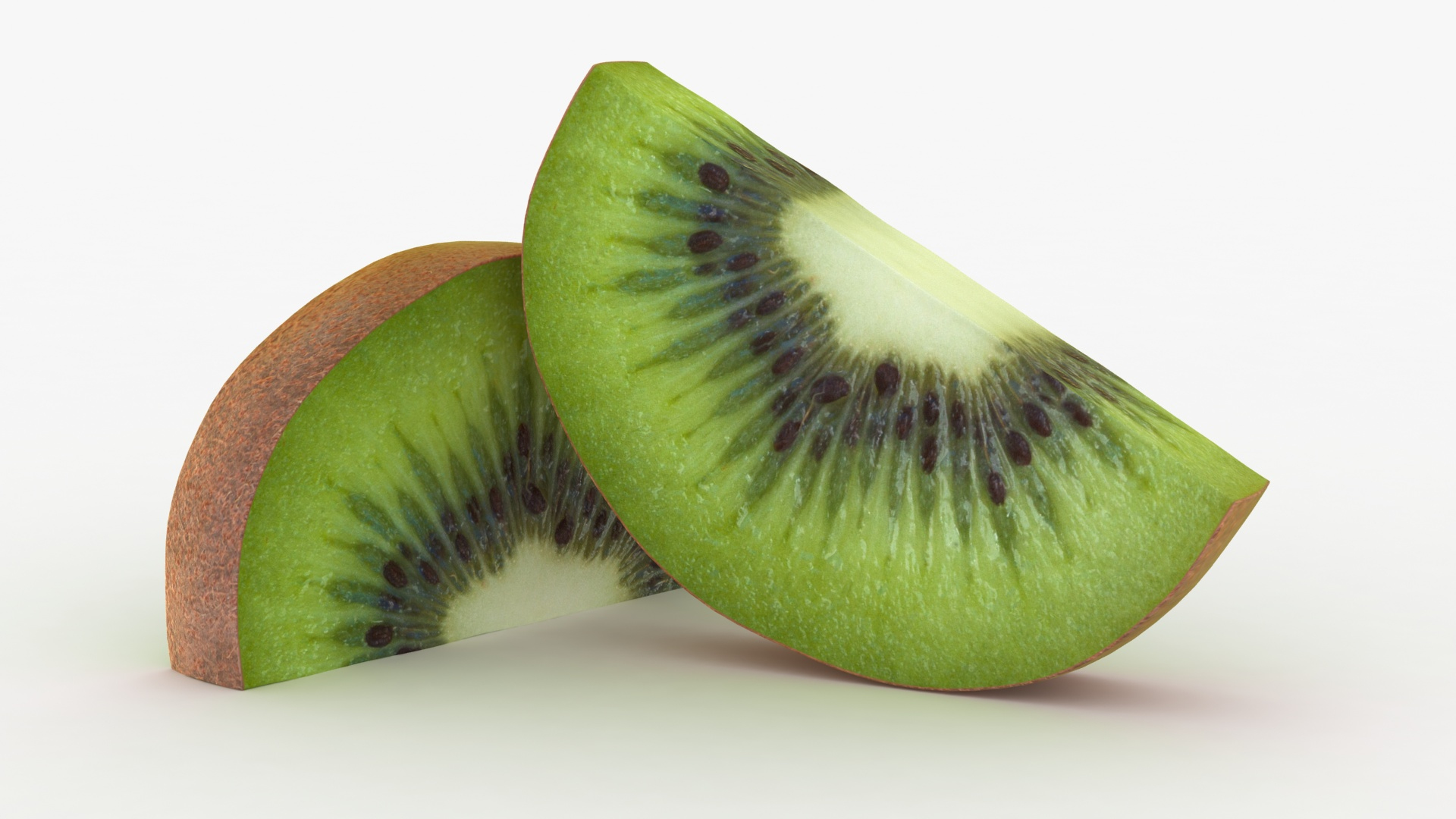 Half Fruit Slice 3D Model - TurboSquid 1553606