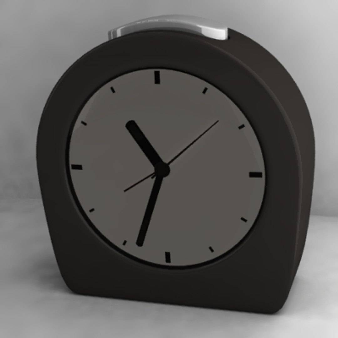 3ds Max Alarm Clock