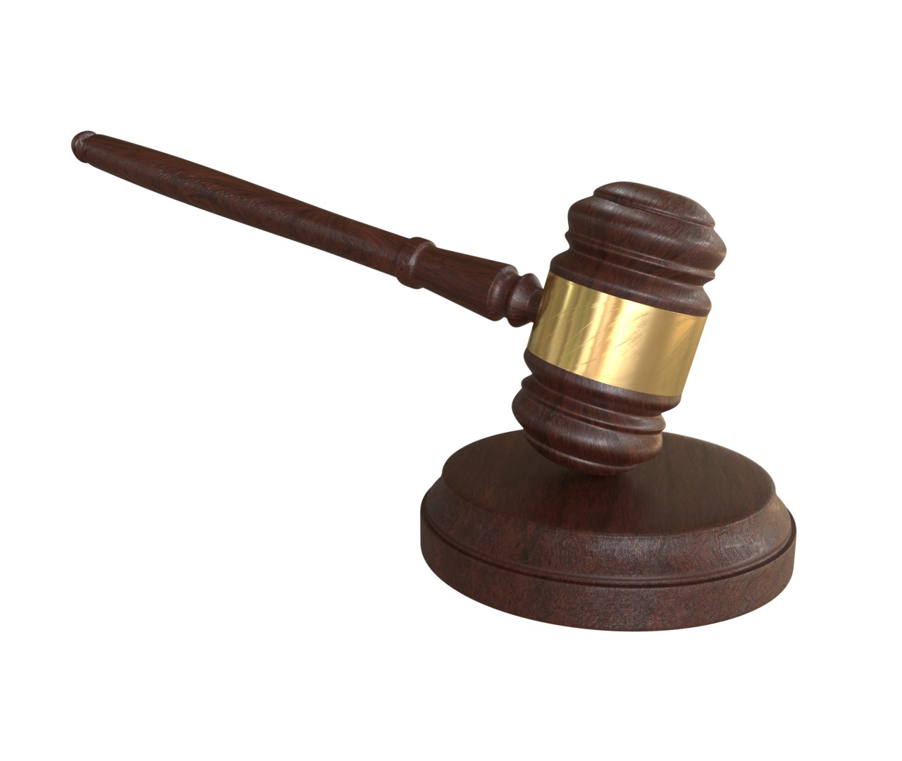 Gavel block 3D - TurboSquid 1366924