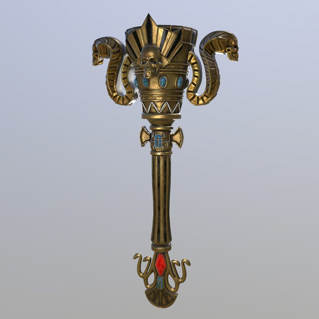 Fantasy torch 3D model - TurboSquid 1254787
