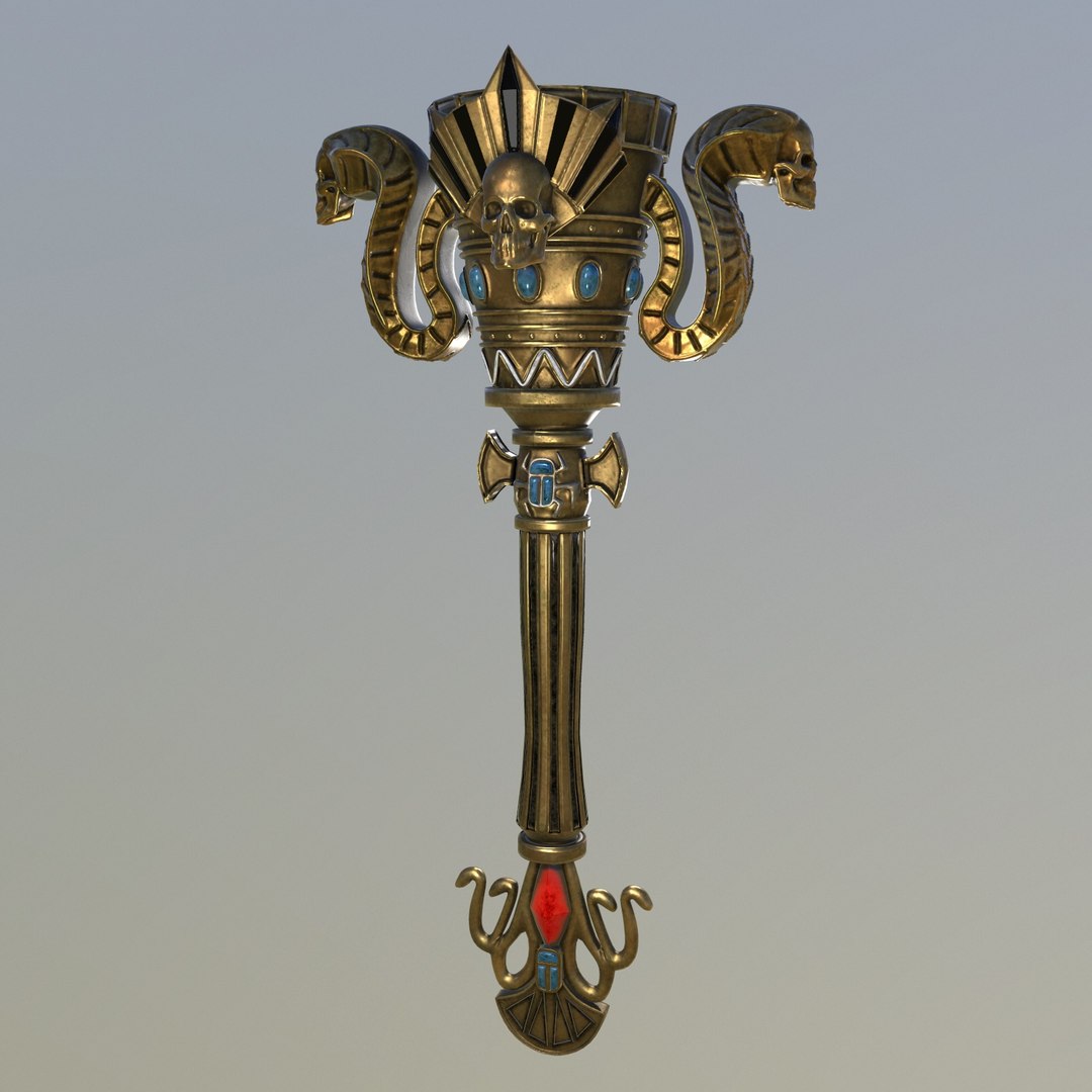 Fantasy torch 3D model - TurboSquid 1254787