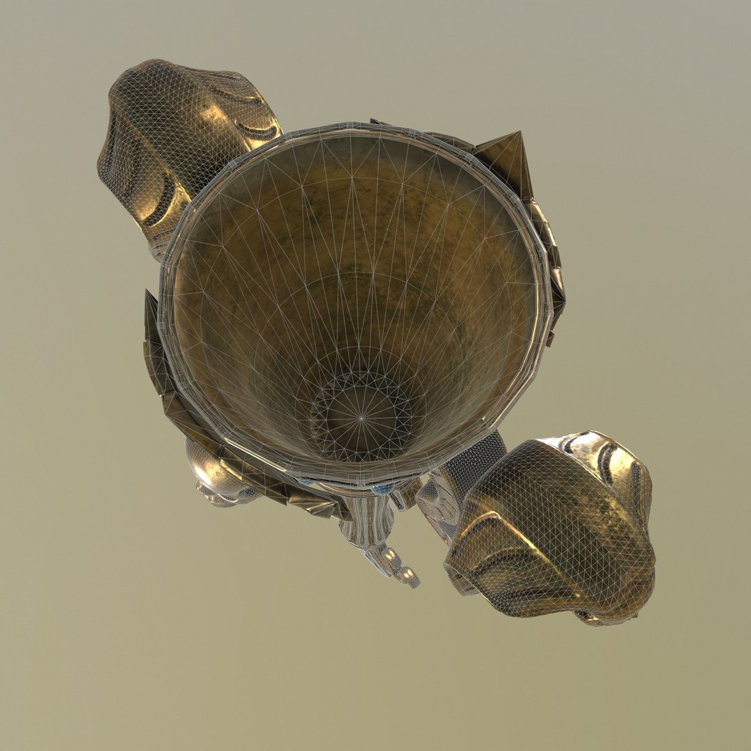 Fantasy torch 3D model - TurboSquid 1254787