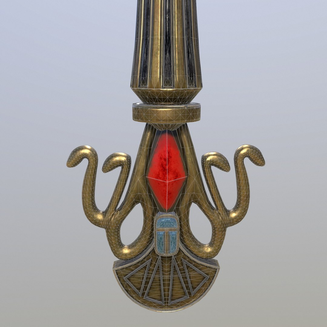 Fantasy torch 3D model - TurboSquid 1254787