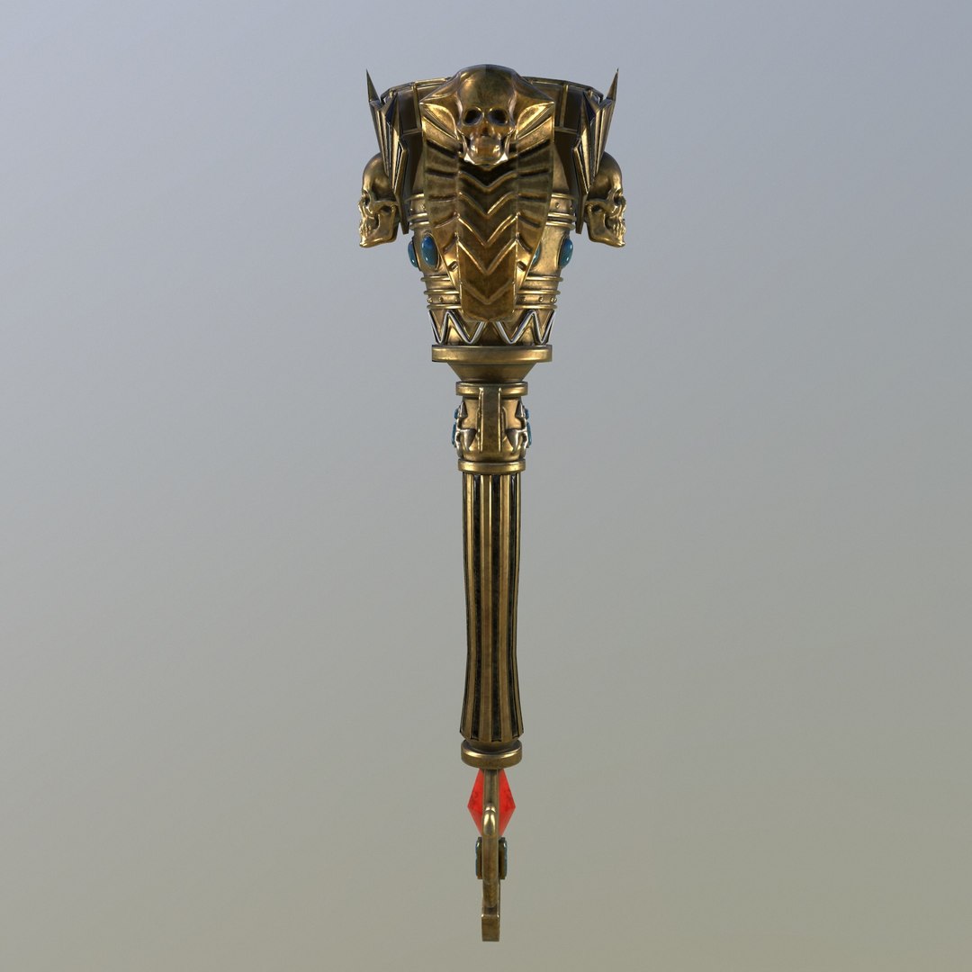 Fantasy torch 3D model - TurboSquid 1254787