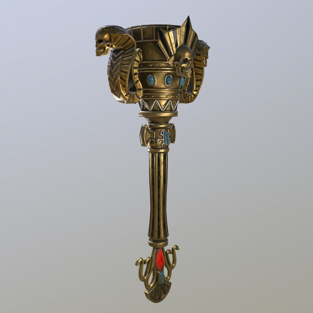 Fantasy torch 3D model - TurboSquid 1254787
