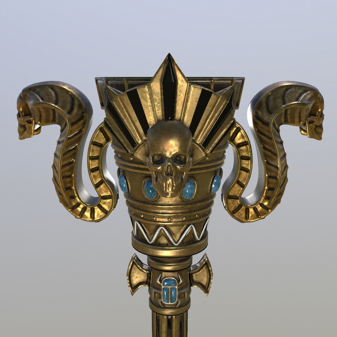 Fantasy torch 3D model - TurboSquid 1254787
