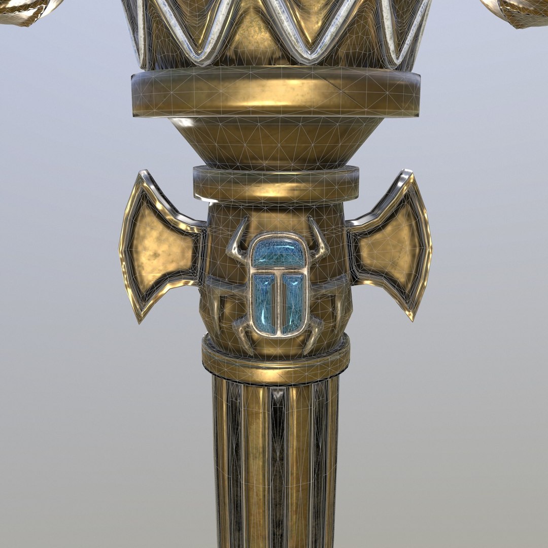 Fantasy torch 3D model - TurboSquid 1254787