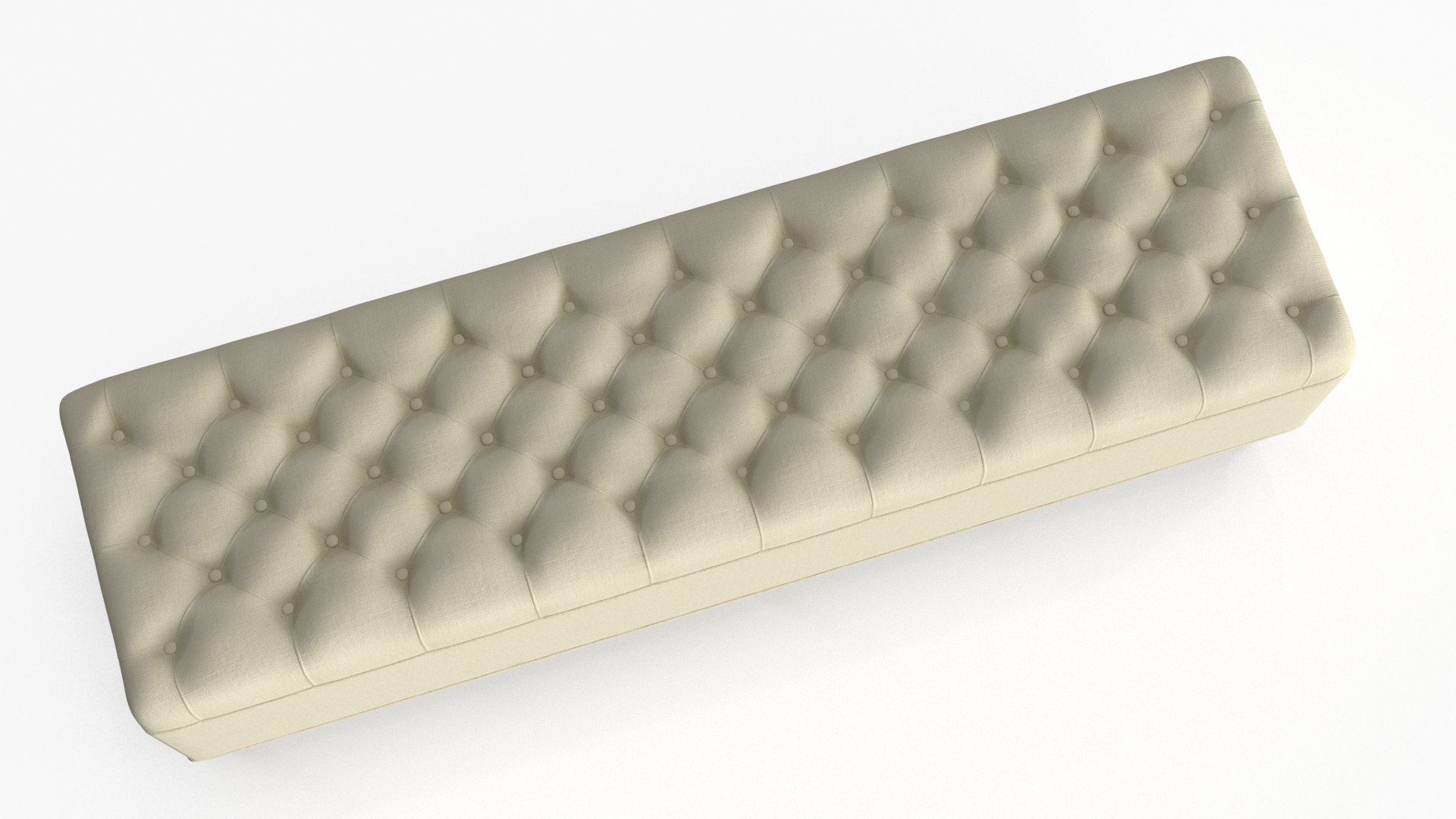 Tufted Upholstered Storage Bench 3D Model - TurboSquid 2127736