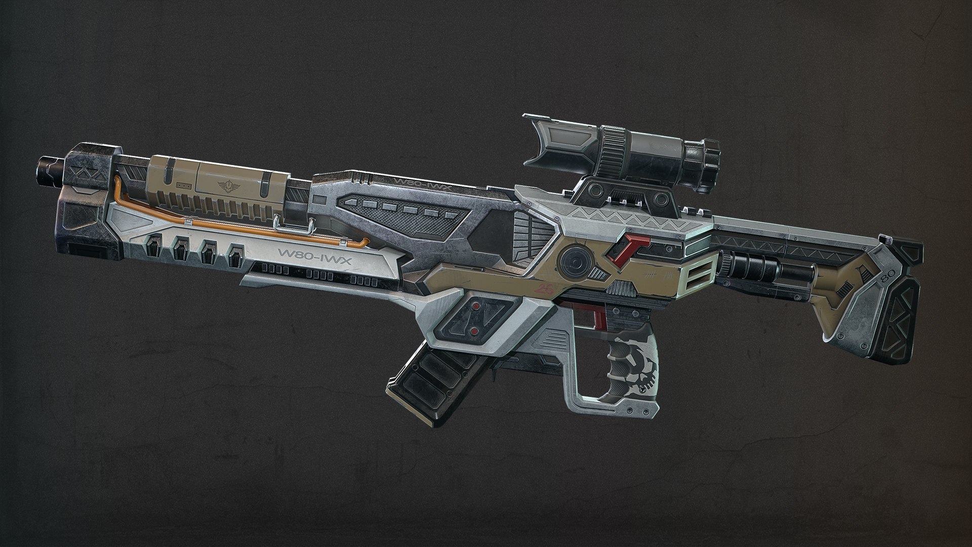 Futuristic Assault Rifle 3D Model - TurboSquid 2212348