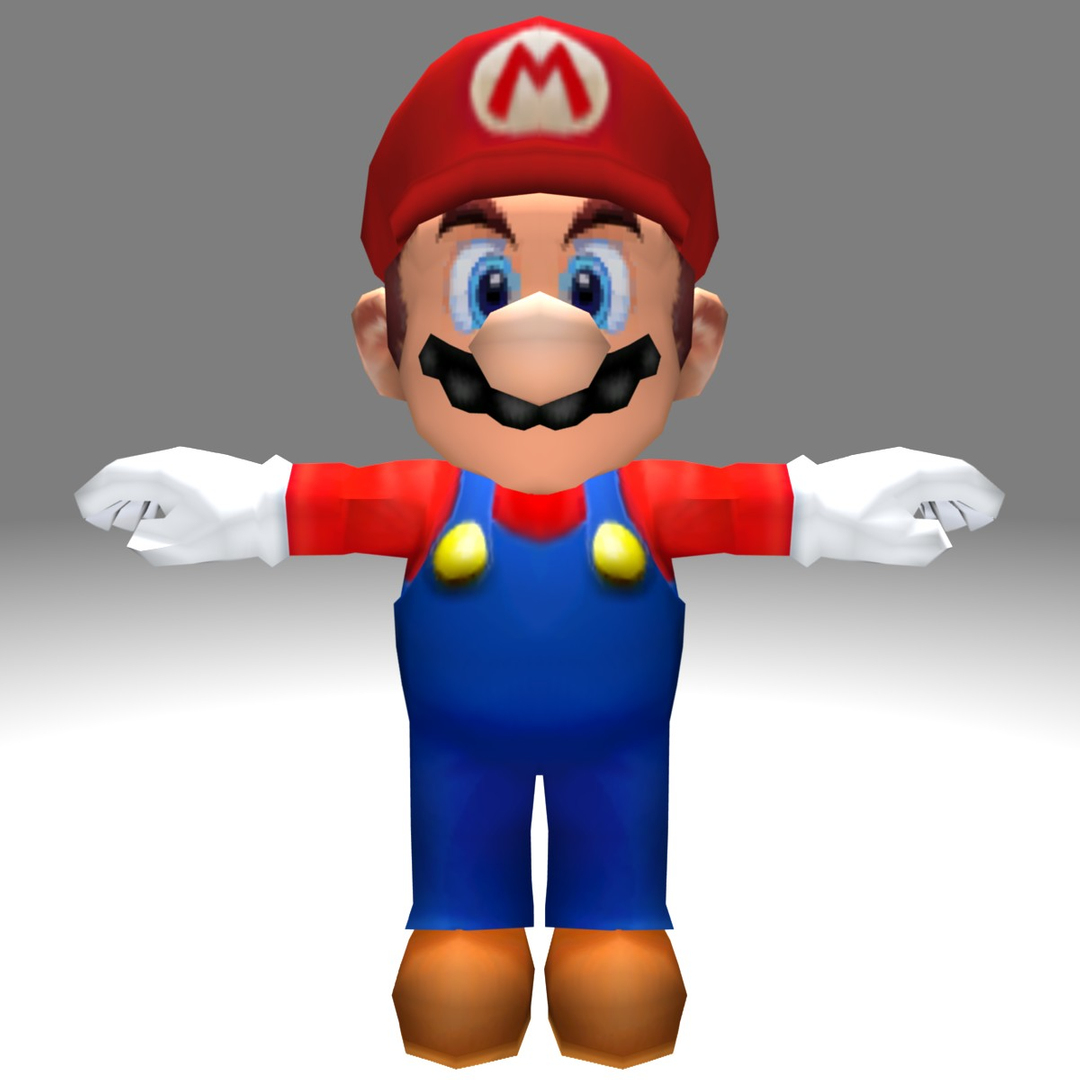 free mario bros 3d model