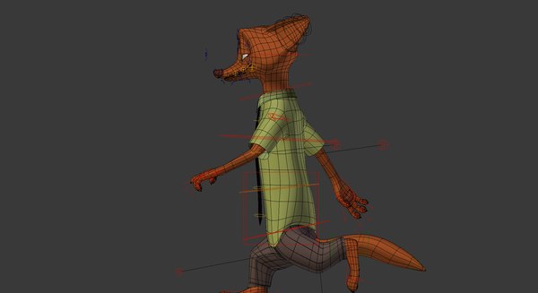 modelo 3d Nick Wilde (Zootopia) - TurboSquid 1067760