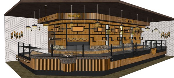 Panadería SketchUp Modelos para Descargar | TurboSquid