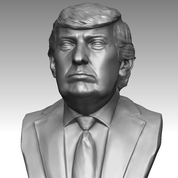 modelo 3d Busto de donald trump - TurboSquid 1181782
