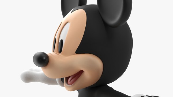 Cartoon Character Mickey Mouse Rigged 3D model - TurboSquid 2040359