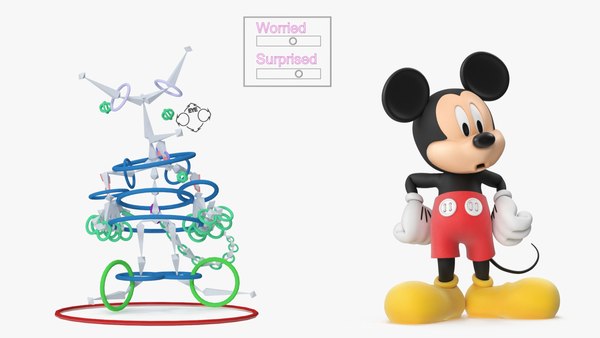 Cartoon Character Mickey Mouse Rigged 3D model - TurboSquid 2040359