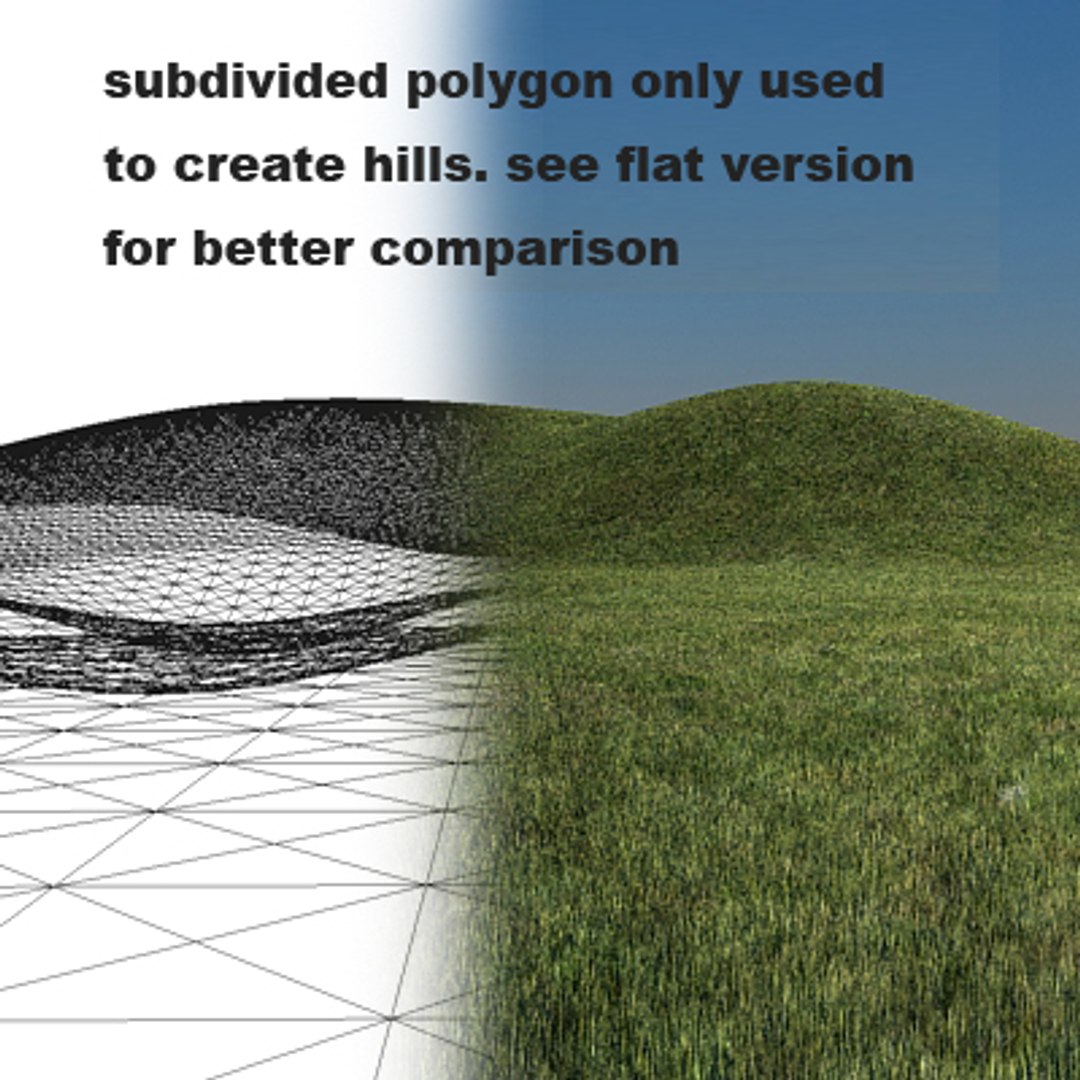 Grass Shader 3d Model