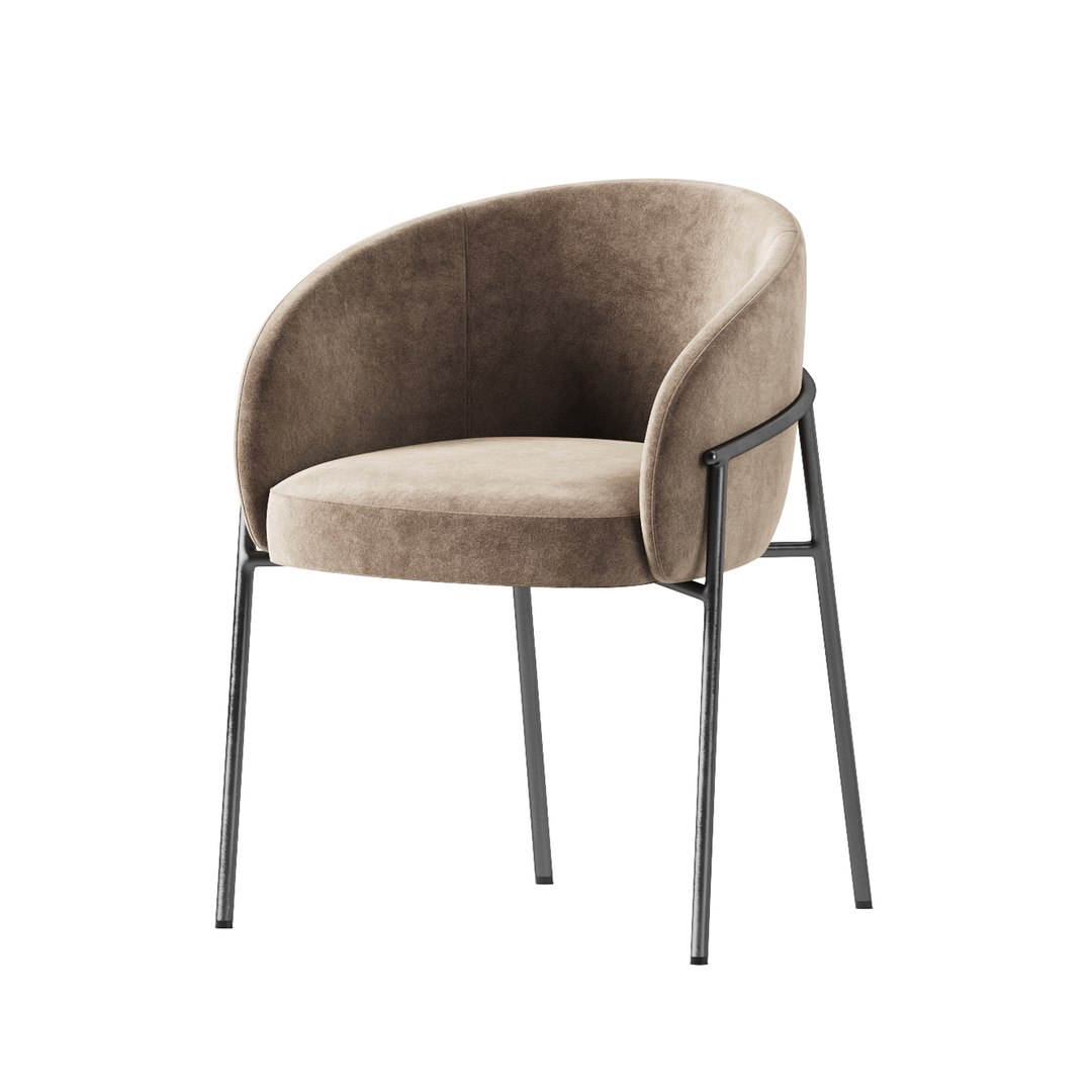 Parla Rimo Chair 3D - TurboSquid 2246446