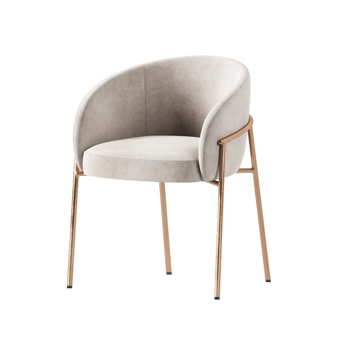 Parla Rimo Chair 3D - TurboSquid 2246446