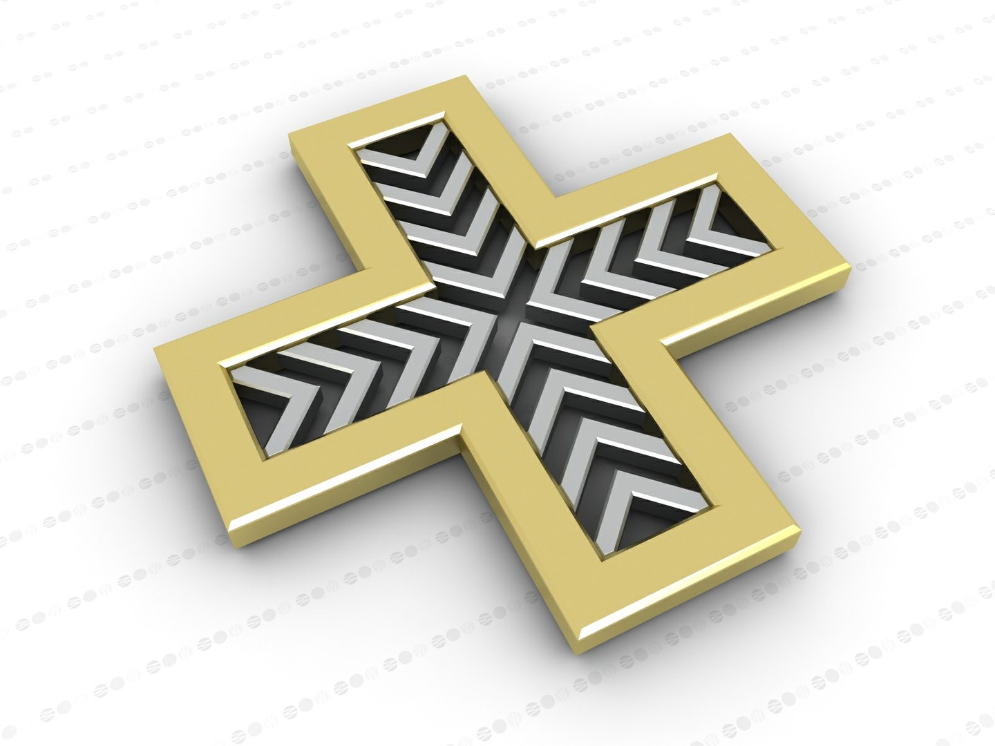 3D Cross - TurboSquid 1474017